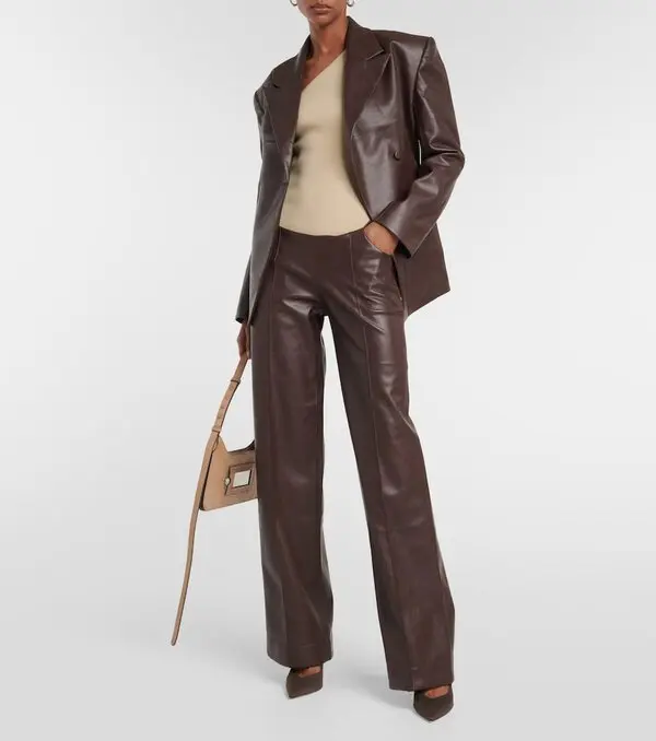 AYA MUSE Low-rise Wide-leg Trousers