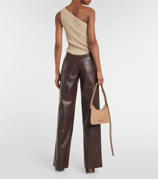 AYA MUSE Low-rise Wide-leg Trousers
