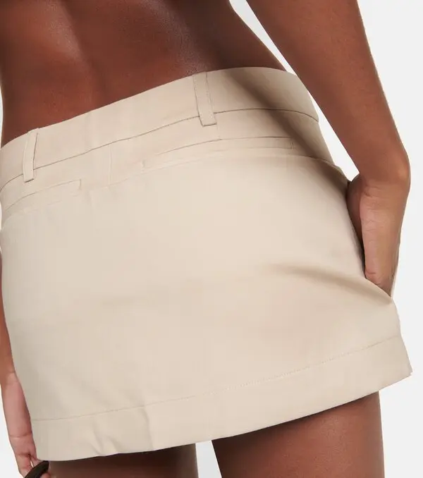 AYA MUSE Lacun Wool Miniskirt