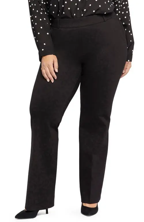 NYDJ Sculpt-her™ Pull-on Flare Ponte Pants - Black