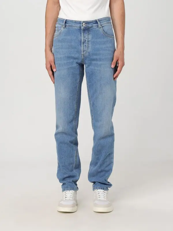 Brunello Cucinelli Light Wash Jeans - Blue 1