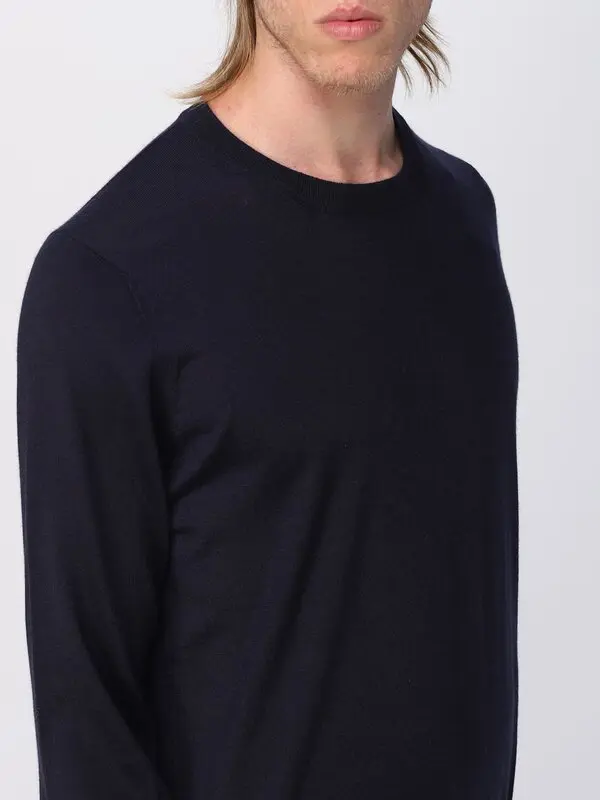 Brunello Cucinelli Virgin Wool And Cashmere Pullover - Navy