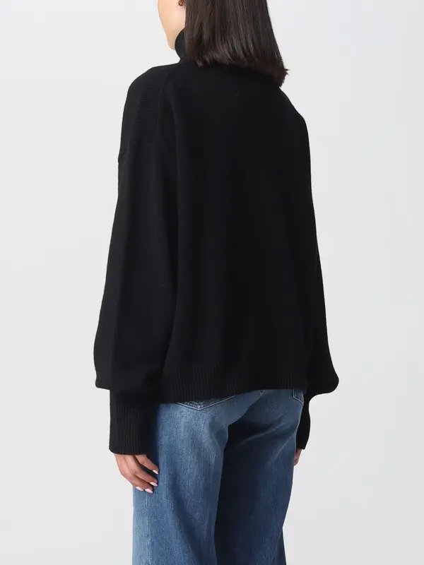 Kenzo Boke Flower Crest Wool Sweater - Black