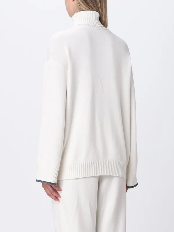Brunello Cucinelli Cashmere Sweater - White