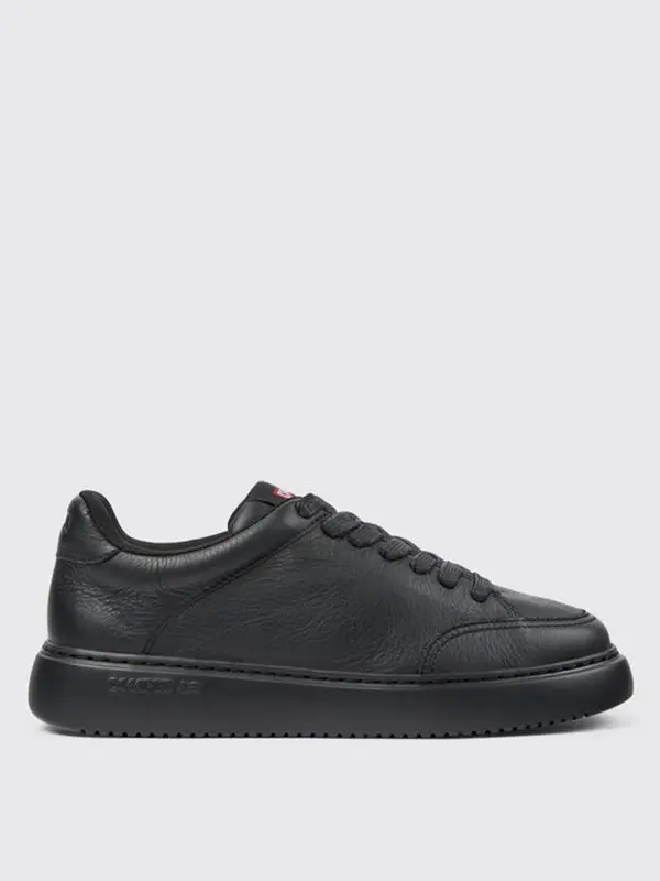 Camper Runner K21 Leather Sneakers - Black