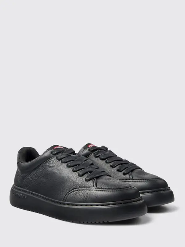 Camper Runner K21 Leather Sneakers - Black