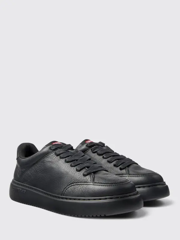 Camper Runner K21 Leather Sneakers - Black