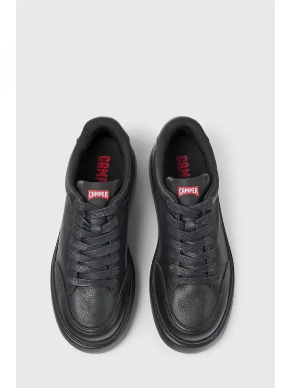 Camper Runner K21 Leather Sneakers - Black