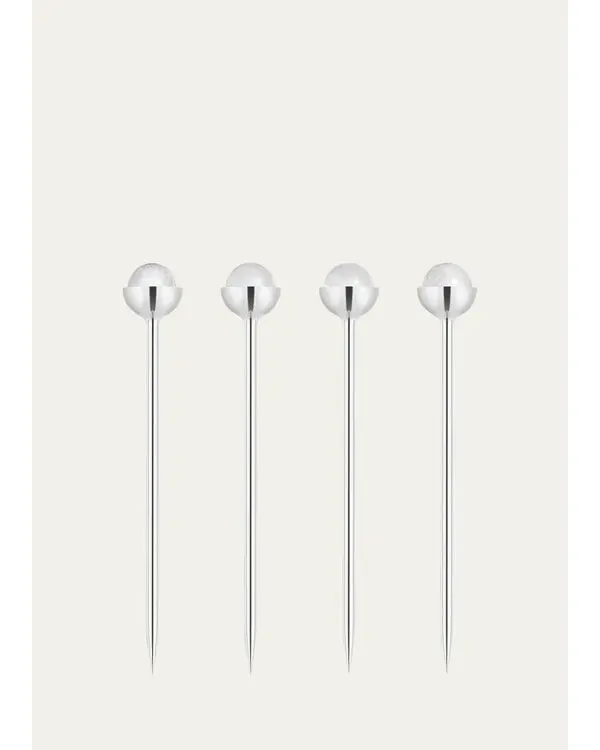 ANNA NEW YORK Hospitality Cocktail Picks - Silver