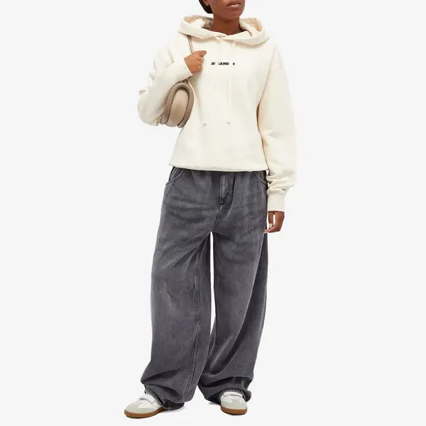 JIL SANDER Logo Hoodie