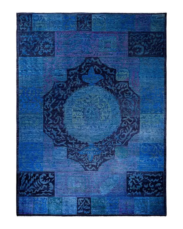 Bloomingdale'S Fine Vibrance M1891 Area Rug, 8'10 X 11'10 - Gray
