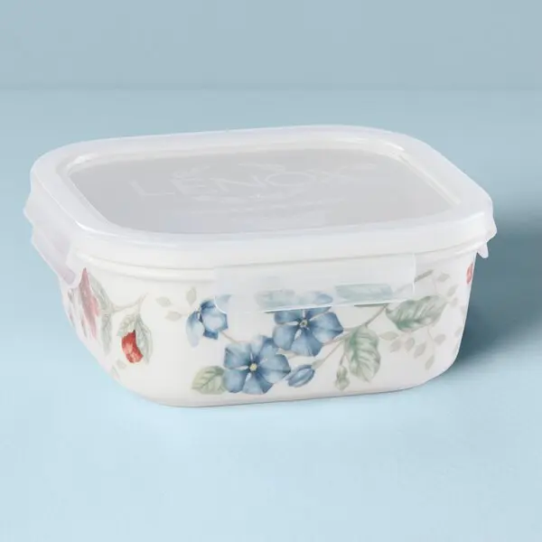 LENOX Butterfly Meadow Square Food Storage Container