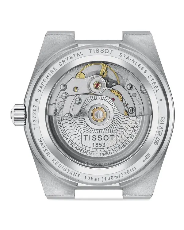TISSOT Prx Powermatic 80 Watch - Black/silver