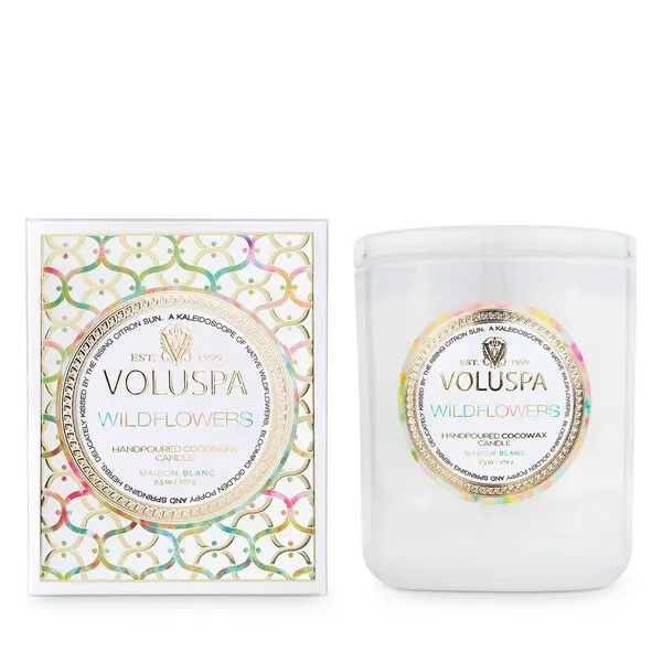 Voluspa Volupsa Wildflowers Classic Candle 9.5 Oz - Multi