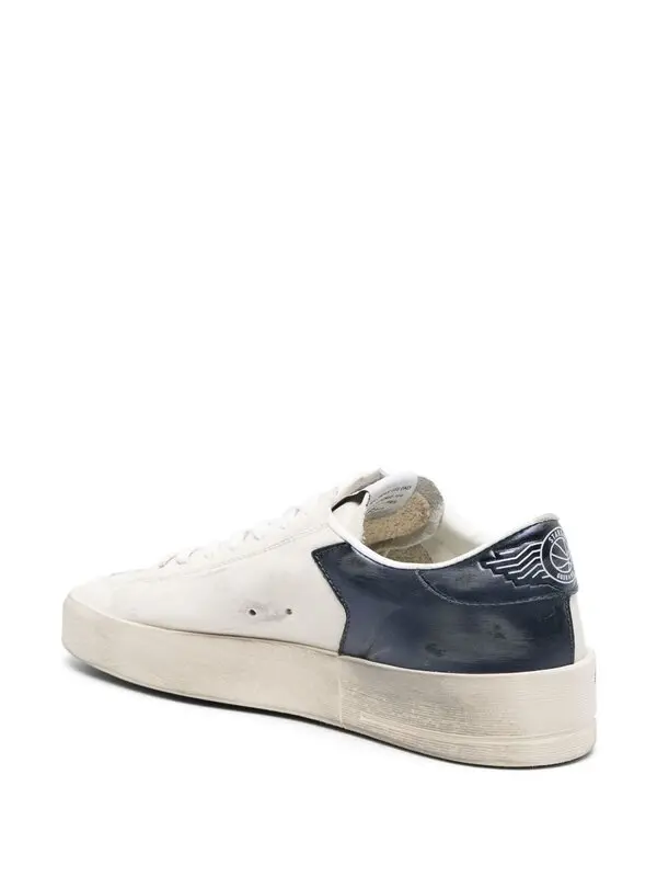 GOLDEN GOOSE Stardan Leather Low-top Sneakers - White