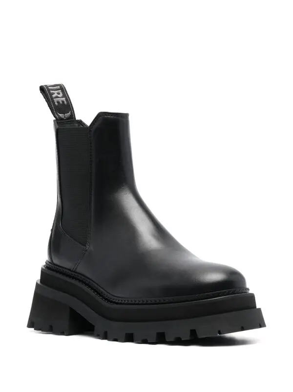 Zadig&Voltaire Round-toe Chelsea Boots - Black