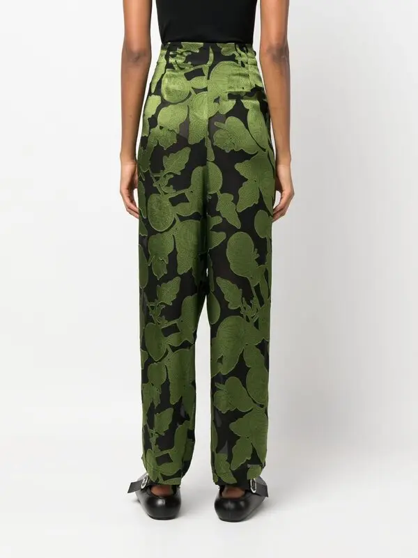 Henrik Vibskov Graphic-print Wrap Trousers
