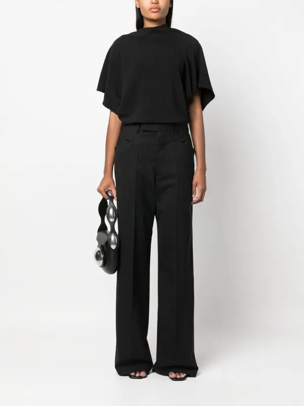 Rick Owens Straight-leg Wool Tailored Trousers