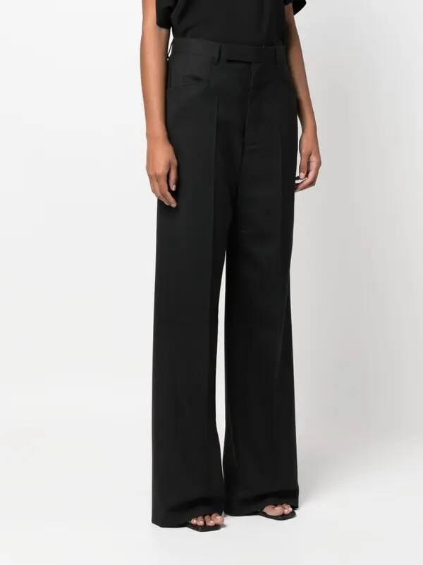 Rick Owens Straight-leg Wool Tailored Trousers