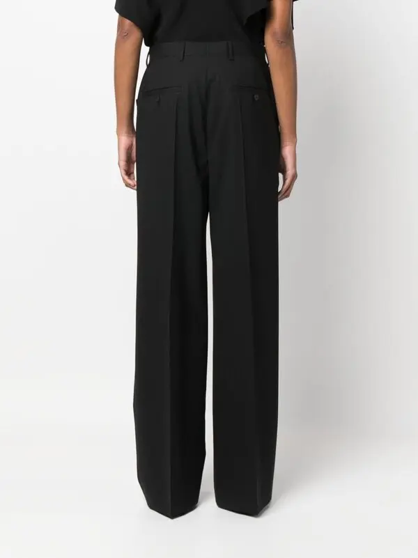 Rick Owens Straight-leg Wool Tailored Trousers