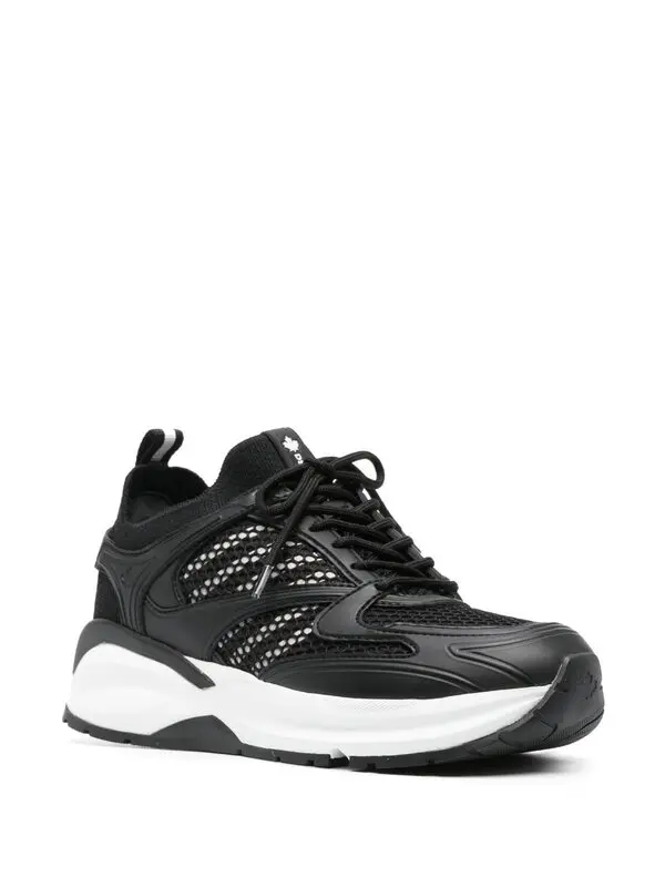 Dsquared2 X Dash Low-Top Sneakers - Black - 50% Off