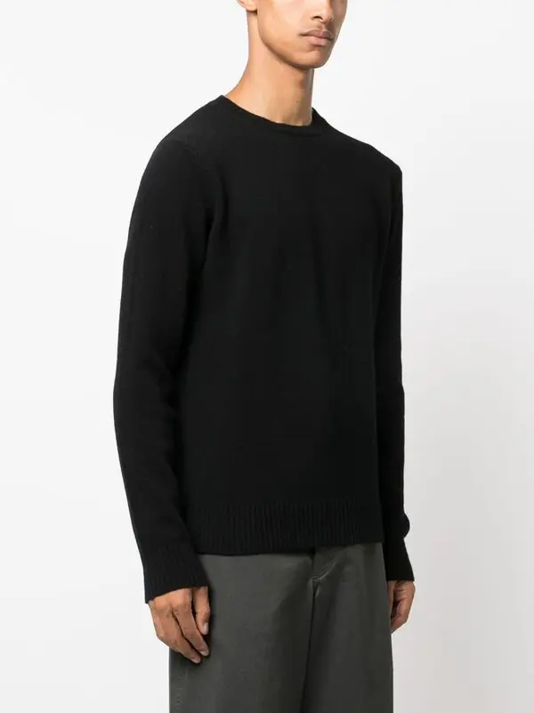 ROBERTO COLLINA Crew-neck Jumper - Black