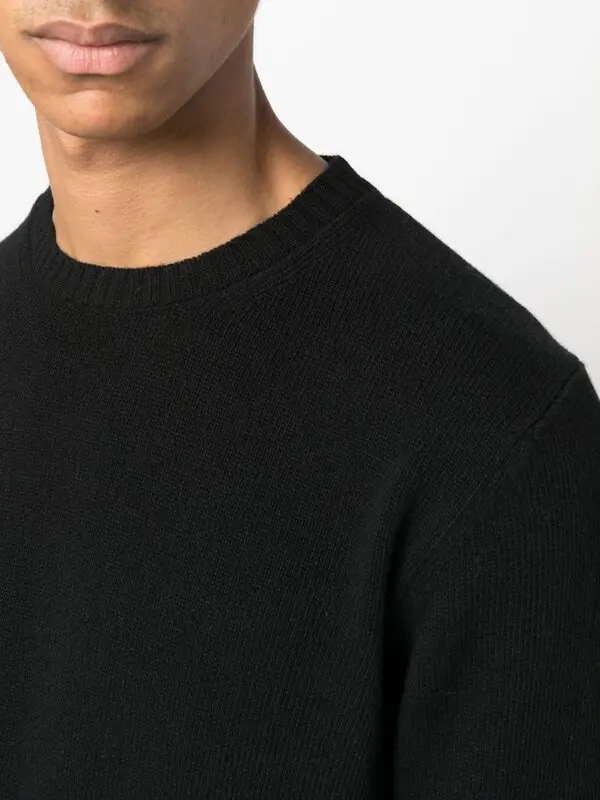 ROBERTO COLLINA Crew-neck Jumper - Black