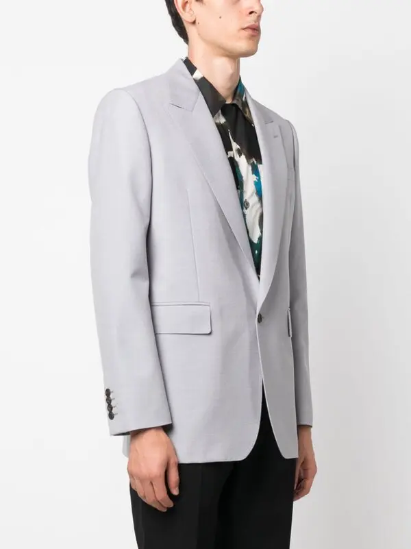 Alexander McQueen Peak-lapels Single-breasted Blazer