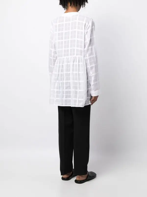 BODE Off-centre Cotton Shirt