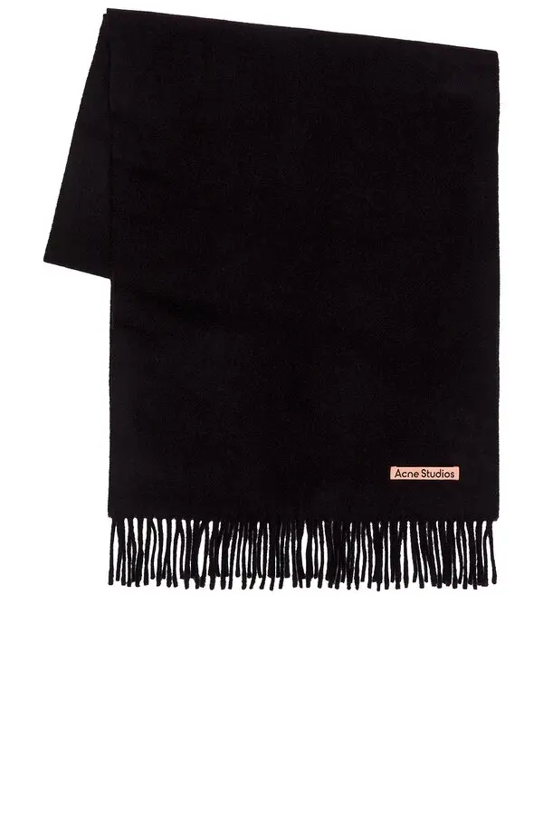 Acne Studios Canada Scarf - Black