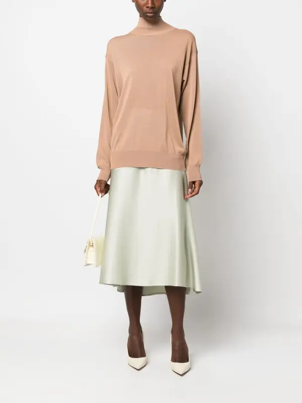 Khaite The Paco Knitted Crepe Jumper