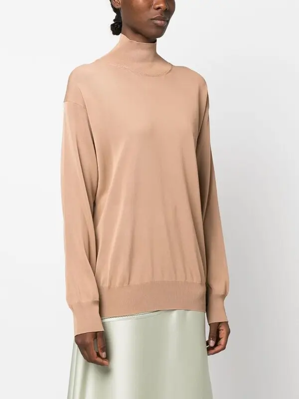 Khaite The Paco Knitted Crepe Jumper