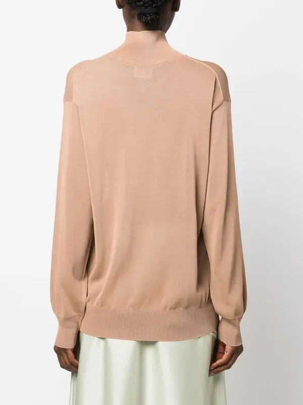 Khaite The Paco Knitted Crepe Jumper
