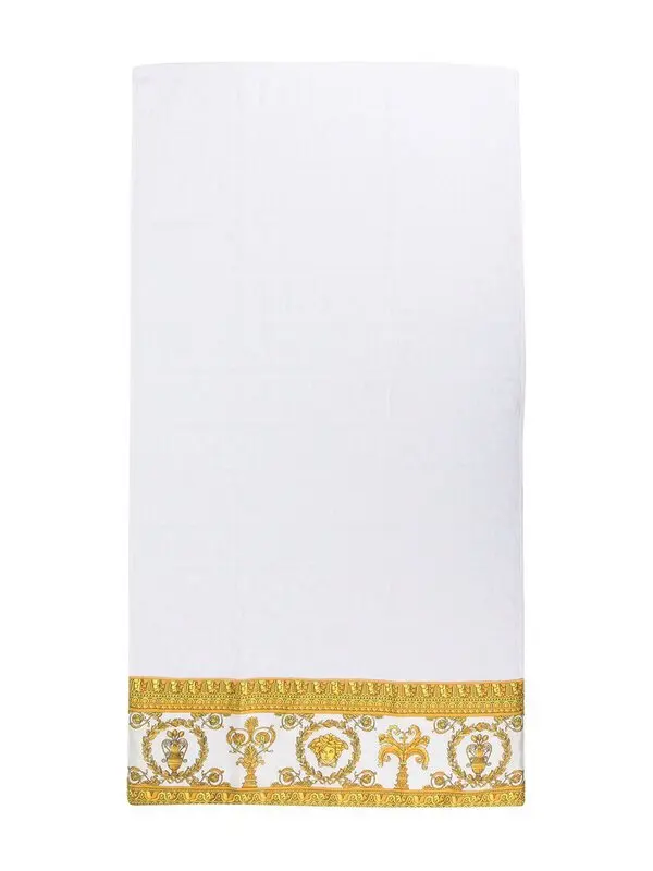 Versace Logo-edged Towel