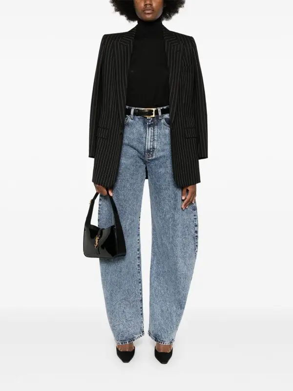 Saint Laurent High-neck Wool Jumper