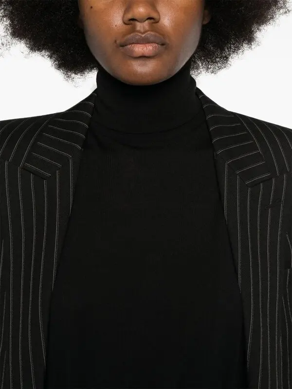Saint Laurent High-neck Wool Jumper