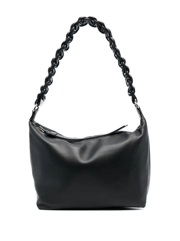 Kara Lattice Leather Tote Bag