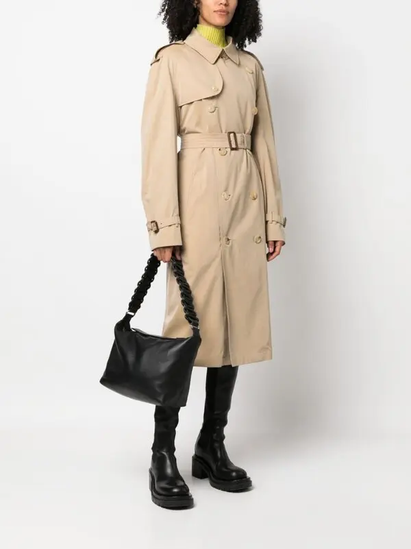 Kara Lattice Leather Tote Bag