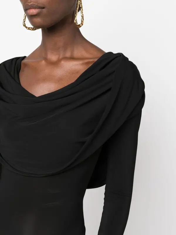 Giuseppe Di Morabito Draped-detailing T-shirt