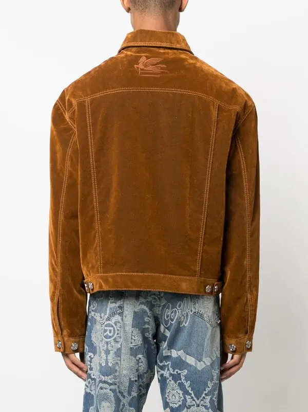 Etro Logo-embroidered Jacket