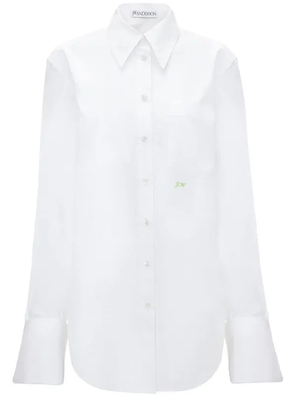 JW Anderson Oversized-cuffs Cotton Shirt