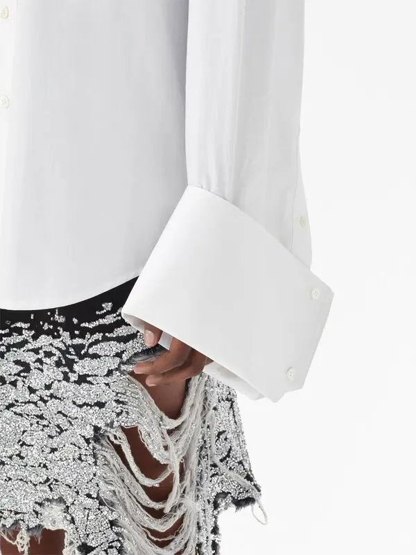 JW Anderson Oversized-cuffs Cotton Shirt