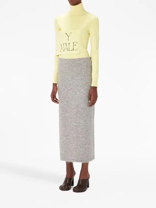 JW Anderson Side-slit Tube Skirt