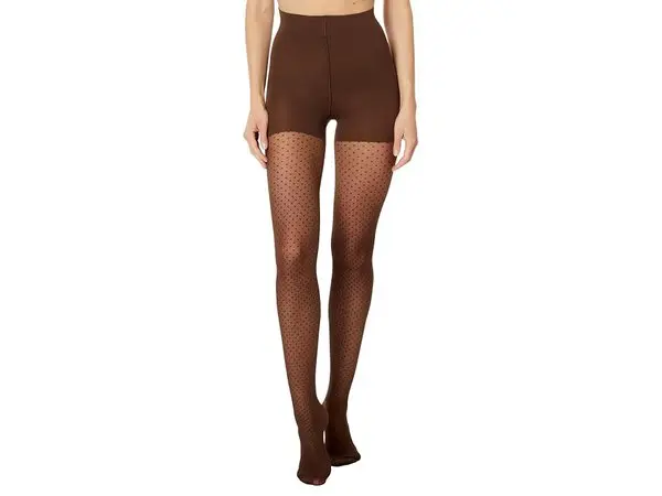 Wolford Control Dots Tights - Umber