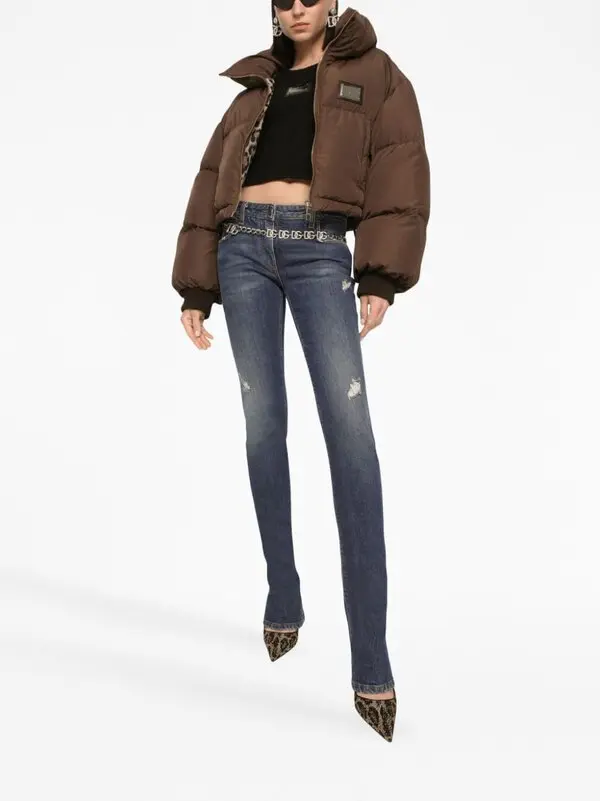 Dolce & Gabbana Mid-rise Slim-cut Jeans