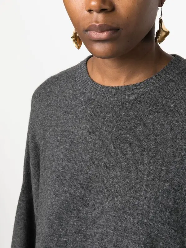 Loulou De Saison Anaa Cashmere Crew-neck Jumper - Grey