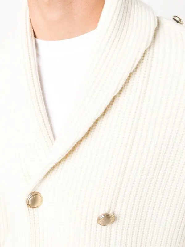 Brunello Cucinelli Intarsia-knit Wool-blend Cardigan