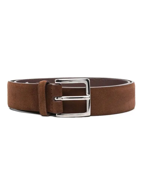 ORTIGNI Buckle-fastening Suede Belt