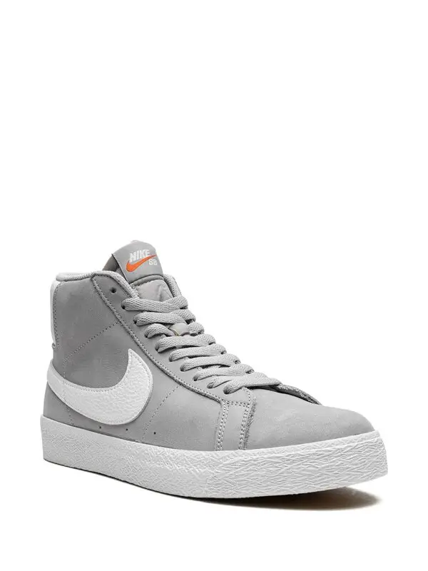 Nike Sb Blazer Mid Sneakers - Grey