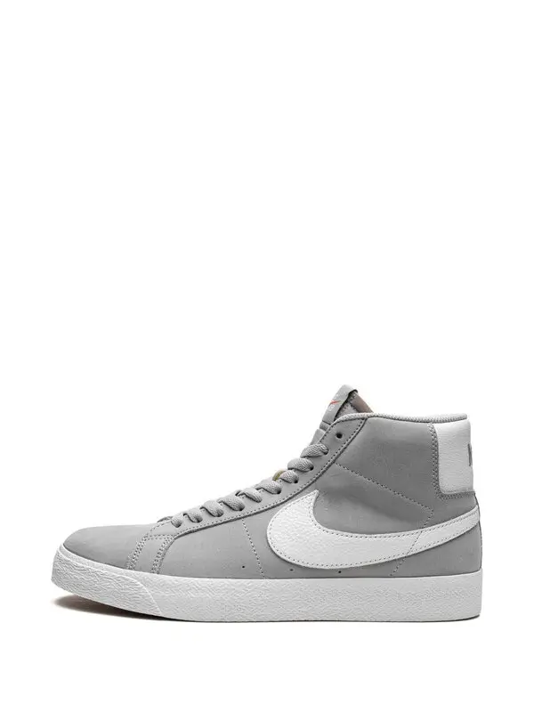 Nike Sb Blazer Mid Sneakers - Grey